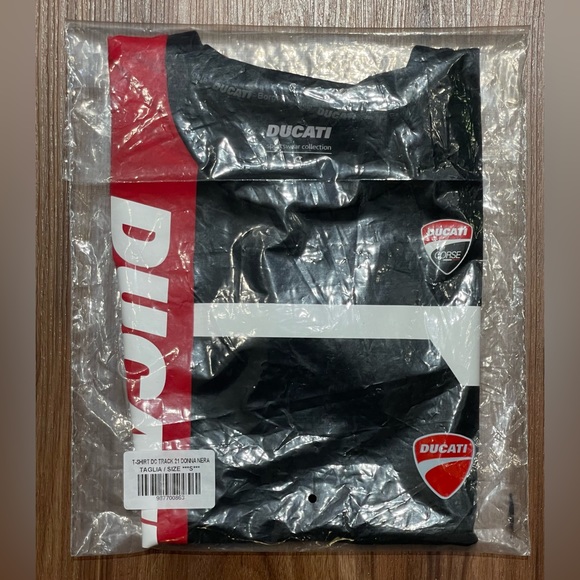 Ducati | Tops | New Authentic Ducati Corse Track Donna Nera Short ...